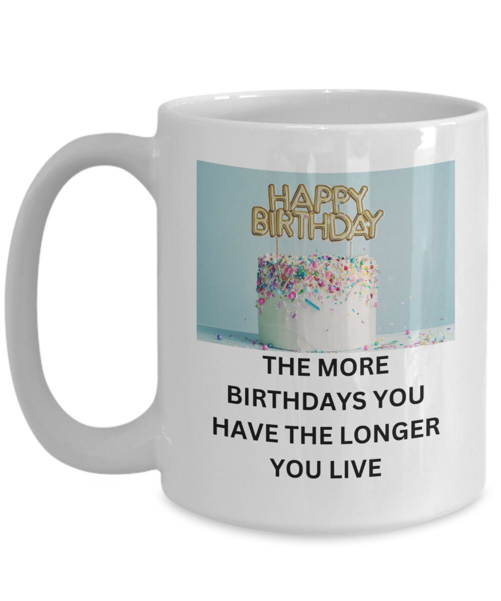 Birthday Coffee Mug Gift Ideas for Special Day Funny Novelty Cup for ...