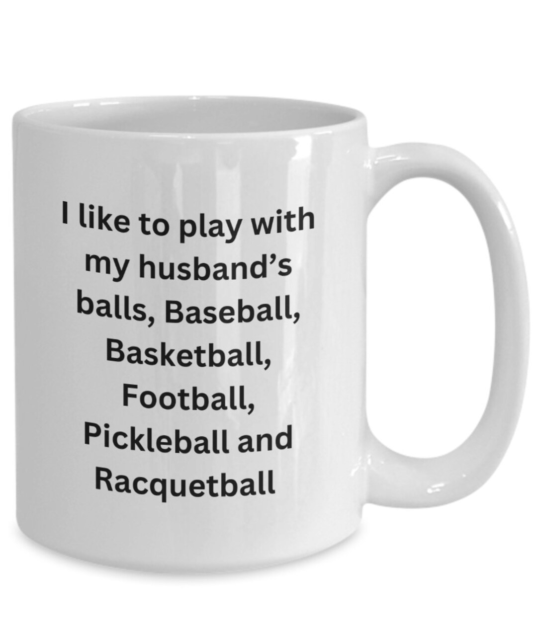 Ball Coffee Mug Gift Ideas for Sport Funny Novelty Cup for Men or Women ...