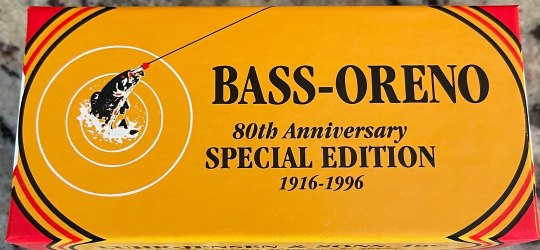 Bass-oreno (old Red Head) 80th Anniversary Special Edition Fishing Lure ...