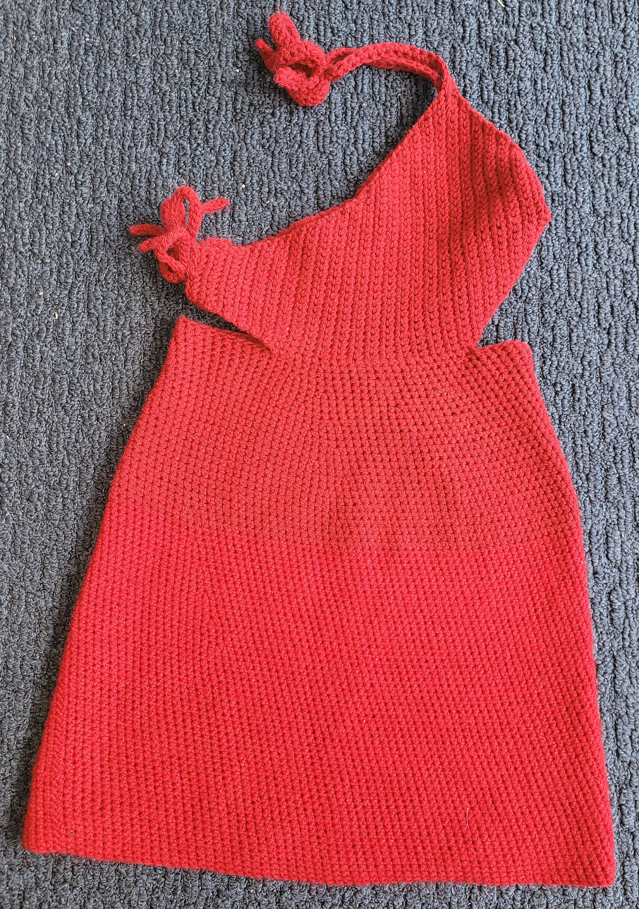The Twisted Crochet Party Dress Pattern Crochet Dress - Etsy