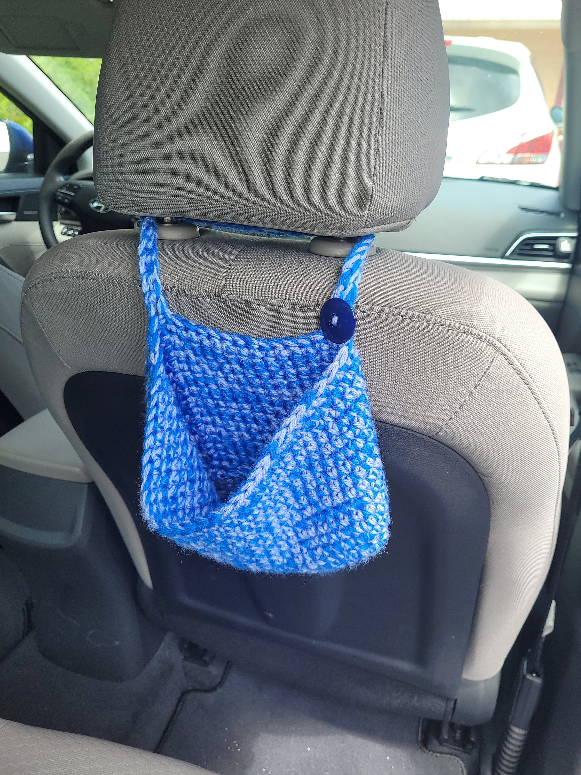Handmade Crochet Car Basket Car Accessory - Etsy