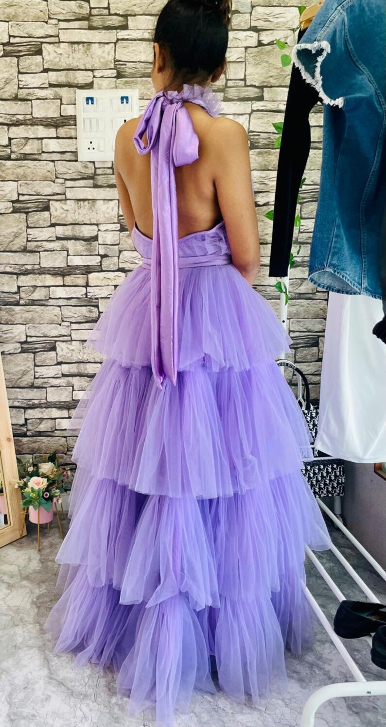 Ruffle Tulle Prom Dress: Layered A-line French Style Tutu - Etsy
