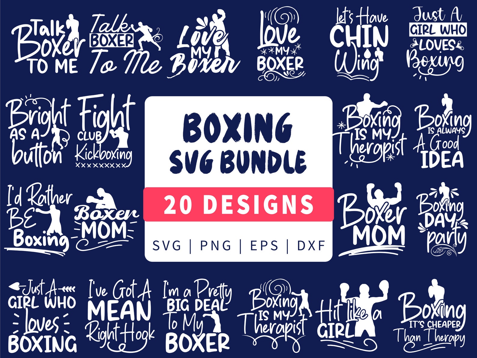 Boxing Svg Bundle Boxing Gloves Svg Boxer Svg Boxing Png - Etsy UK