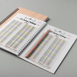 30K Money Saving Challenge PRINTABLE, 30000 in 52 Weeks | House Savings ...