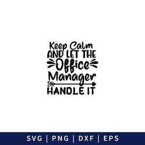 Manager SVG Bundle | Being A Manager is Easy SVG | Boss Svg | Office ...