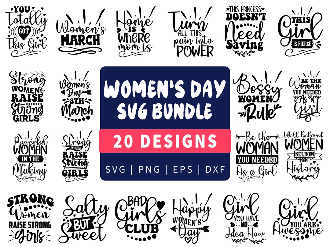 Woman Quotes Svg Bundle, Motivational Svg, Positive Quotes Svg, Girl ...