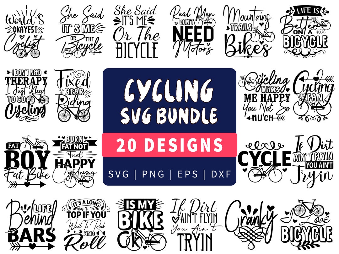 Cycling Svg | Bike Svg | Bicycle Svg | Cycling Cut File | Sport Cut ...