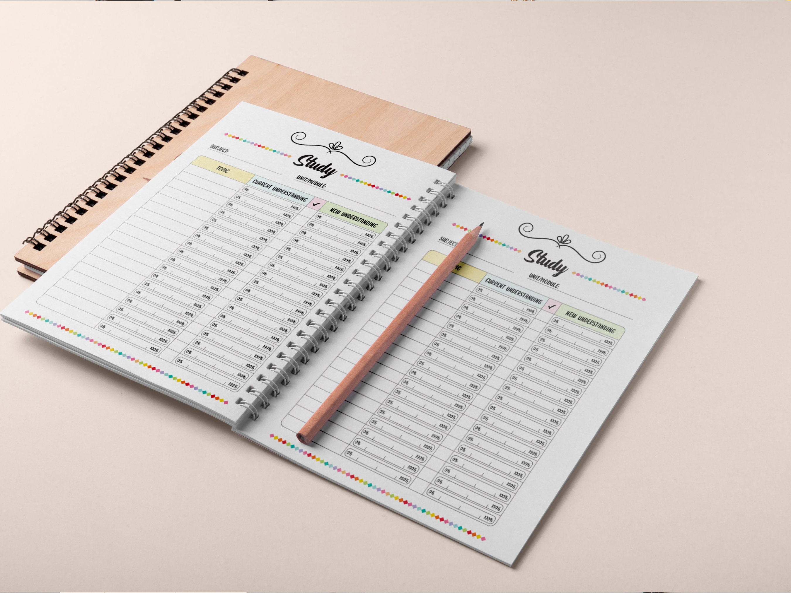 Study Planner Printable Study Log INSTANT DOWNLOAD Planner - Etsy