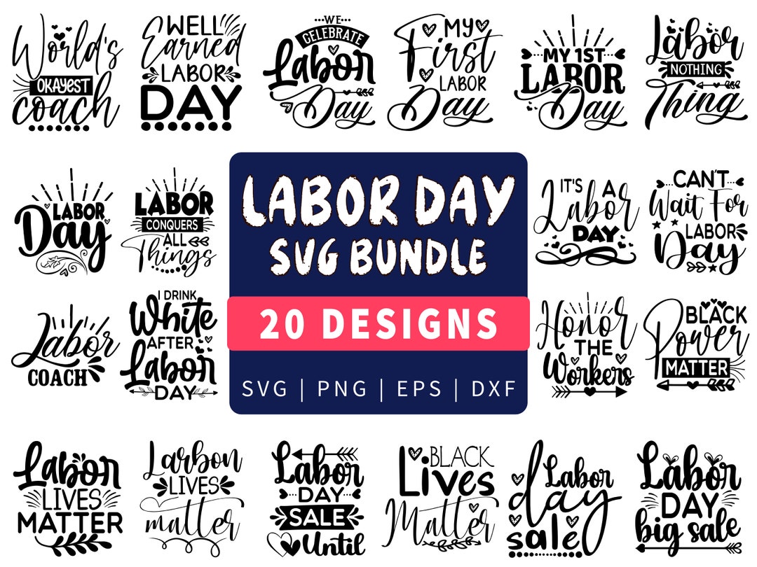 Labor Day Svg Bundle | Labour Day Svg | Happy Labor Day | Labor Day ...