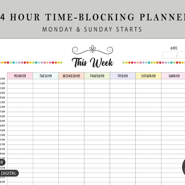 Block Printable - Etsy