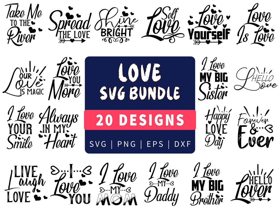 Couples Love Quotes SVG Bundle | Biggest Romance Sayings Bundle in ...