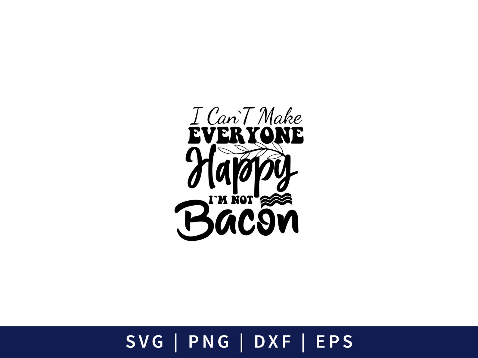 Bacon SVG Bundle Laser Engrave Bundle Bacon Quote Laser - Etsy