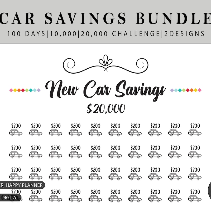 Savings Challenge - Etsy