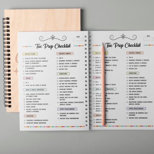 Tax Prep Checklist Tracker Printable | Tax Prep 2023 | Tax Tracker ...