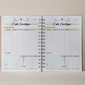 Cash Envelope Planner Printable, Budget Tracker, INSTANT DOWNLOAD ...