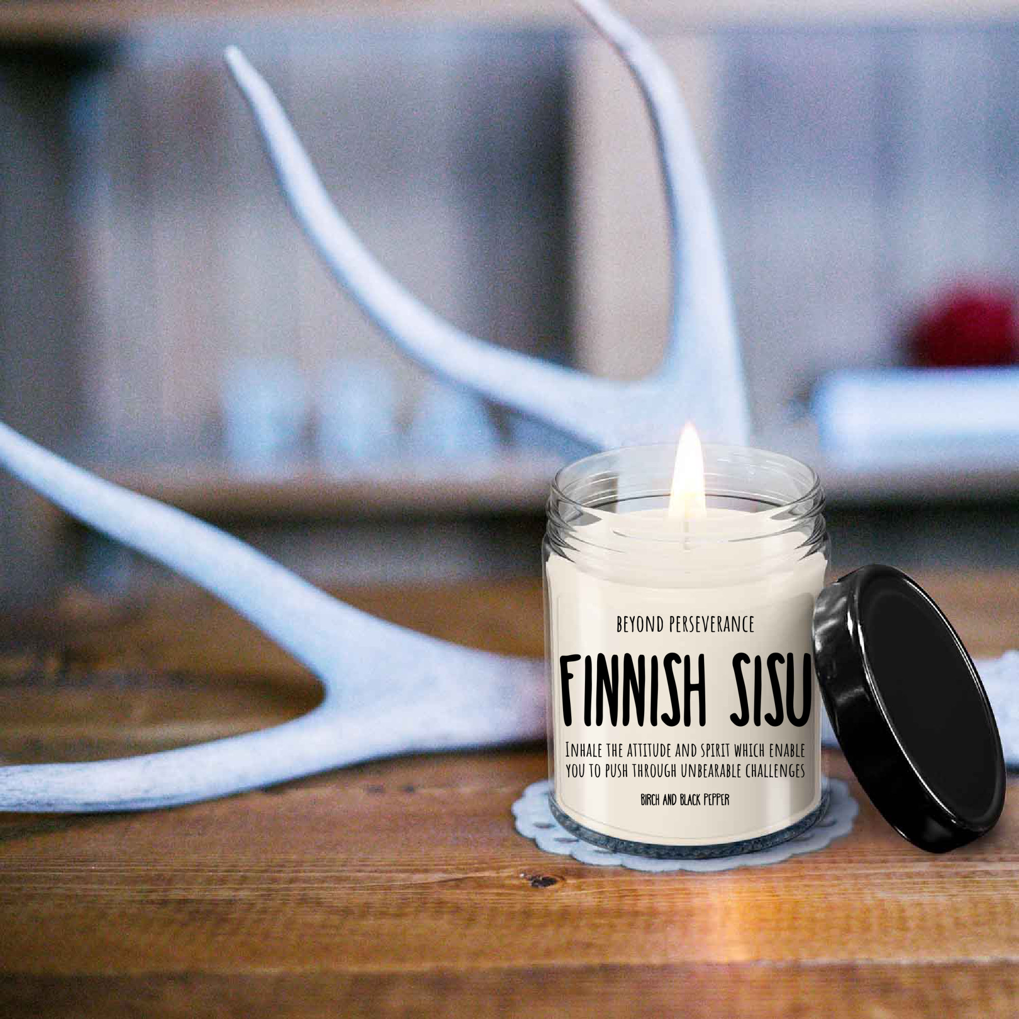 Finnish Sisu Candle - Finnish Sisu Gifts - Finnish Gifts - Gift From ...