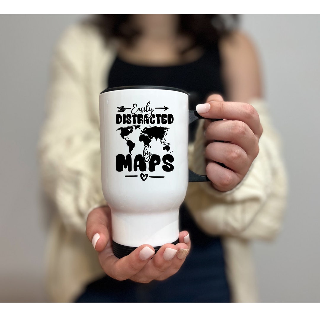 Geography Teacher Travel Mug, Gift for Teacher End of School Presents ...