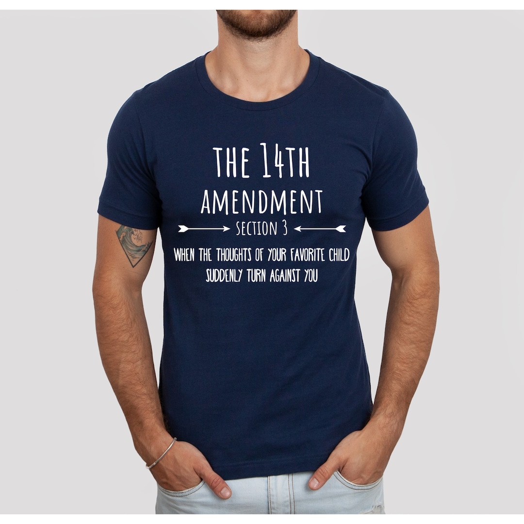 14th Amendment T-shirt, 14th Amendment Section 3, Political Unisex ...
