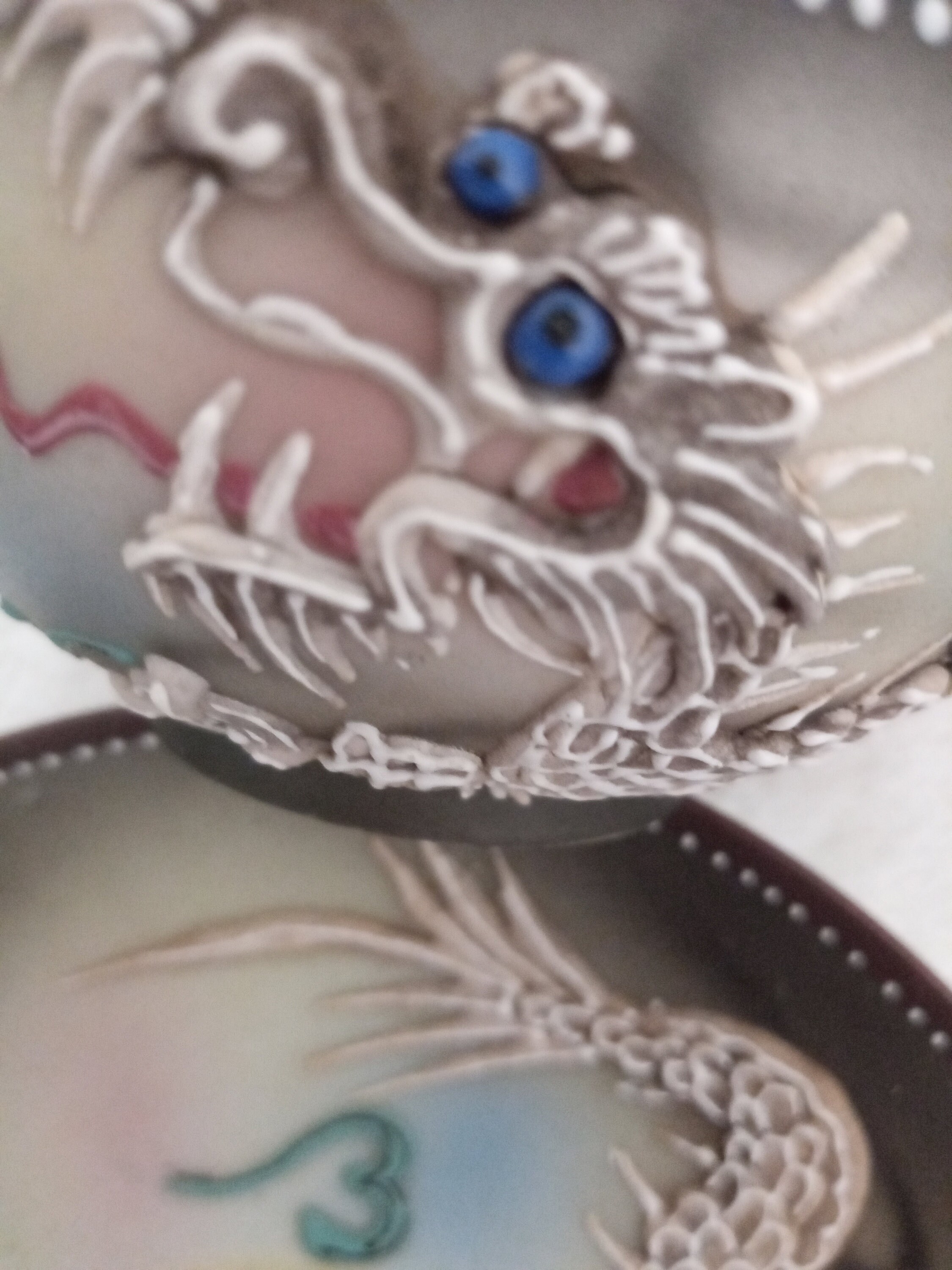 Vintage Dragonware Tea Set, Blue Eyes, Made in Japan, Prior to 1950. - Etsy