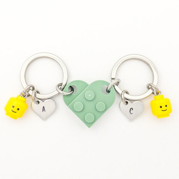 Custom Legos Keychain - Etsy