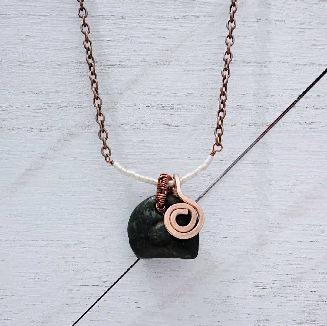 Basalt Copper Necklace skinwalker Ranch Uintah Basin - Etsy
