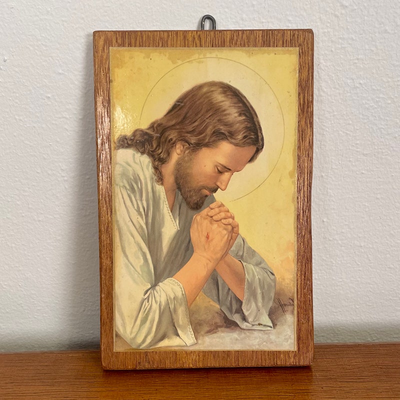 Wood Jesus - Etsy