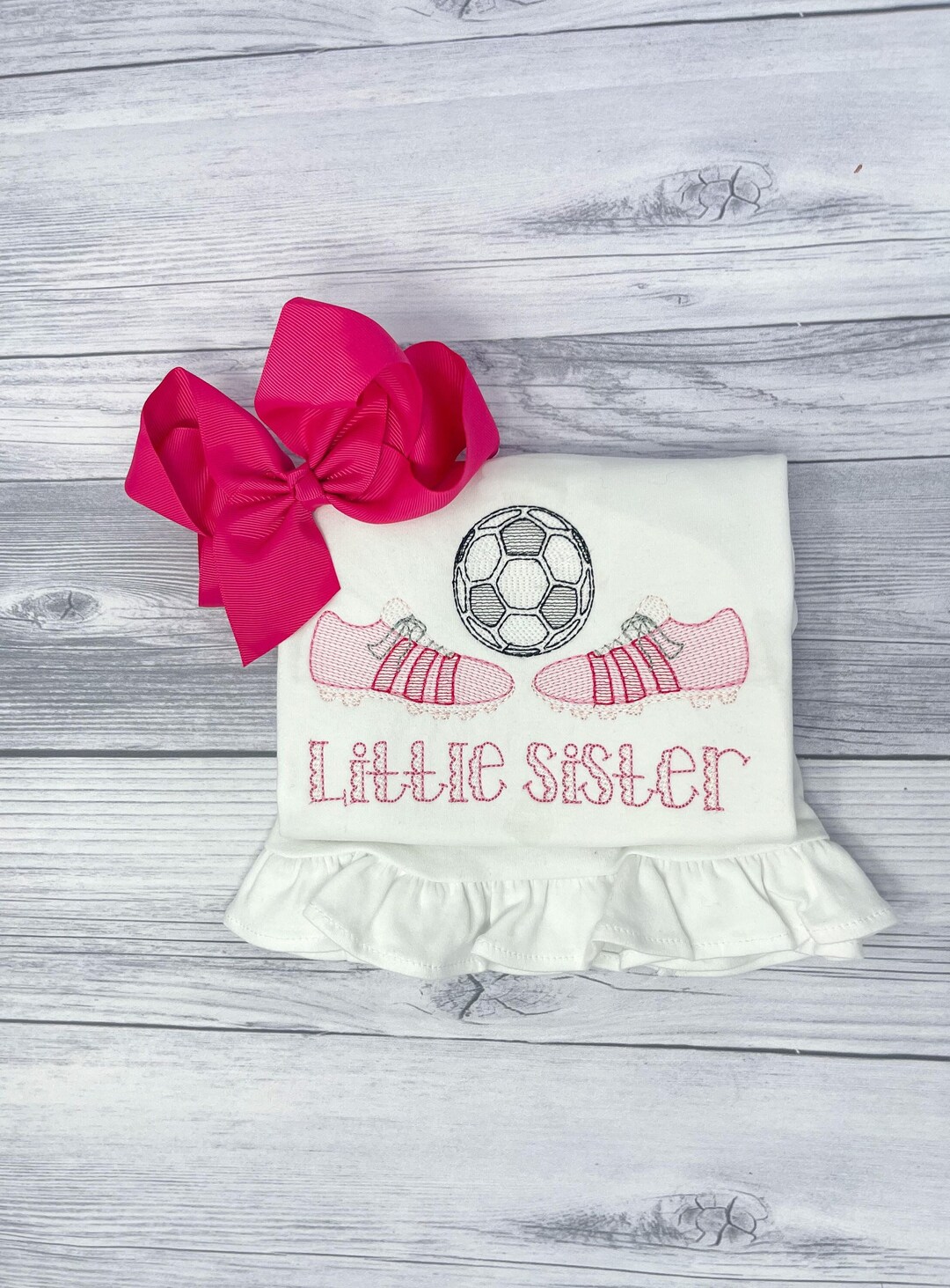 Girls Soccer Shirt, Sibling Sports Shirt, Sister Soccer Shirt, Toddler ...