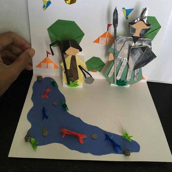 David and Goliath Birthday - Etsy