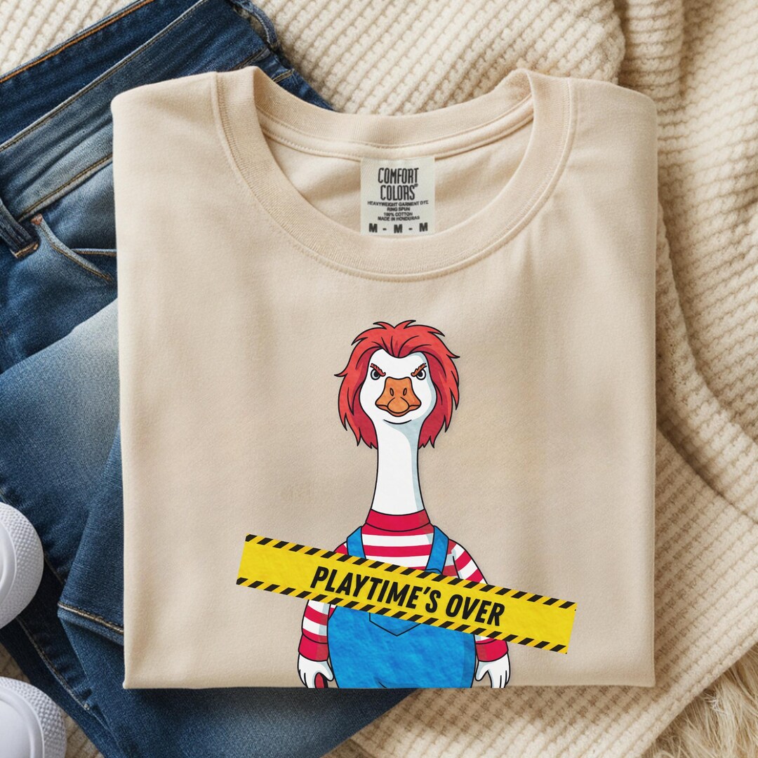 Funny Goose Horror Clipart PNG: Scary Doll Halloween (digital Download ...