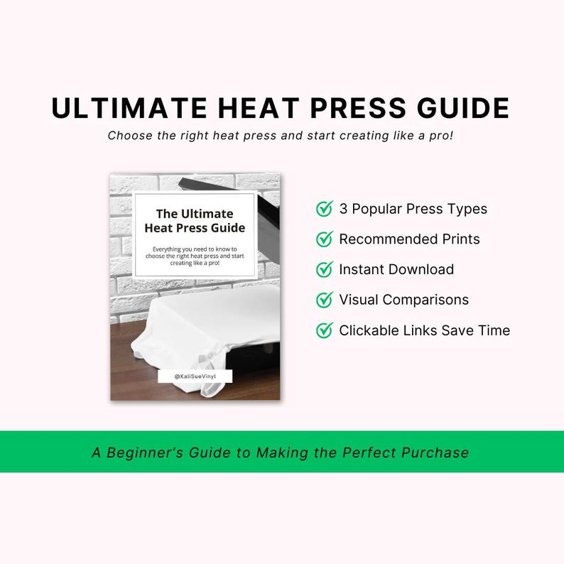 The Ultimate Heat Press Guide Sublimation DTF & Vinyl Printing Tips for ...