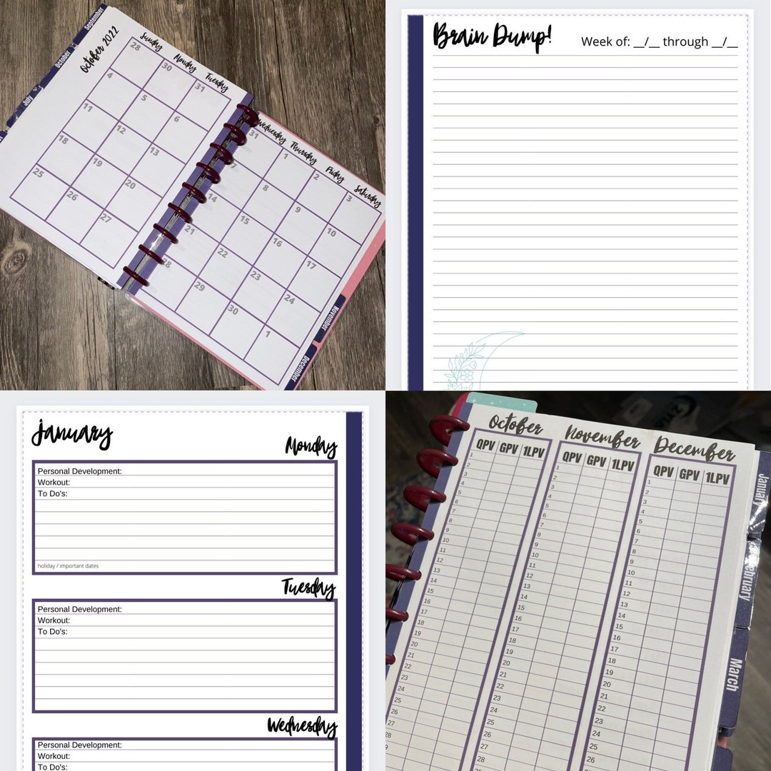 Custom Digital Planner Pages - Etsy