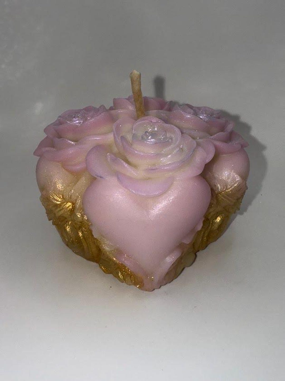 Four Hearts Candle - a Symbol of Love, Compassion, and Harmony. Ideal ...