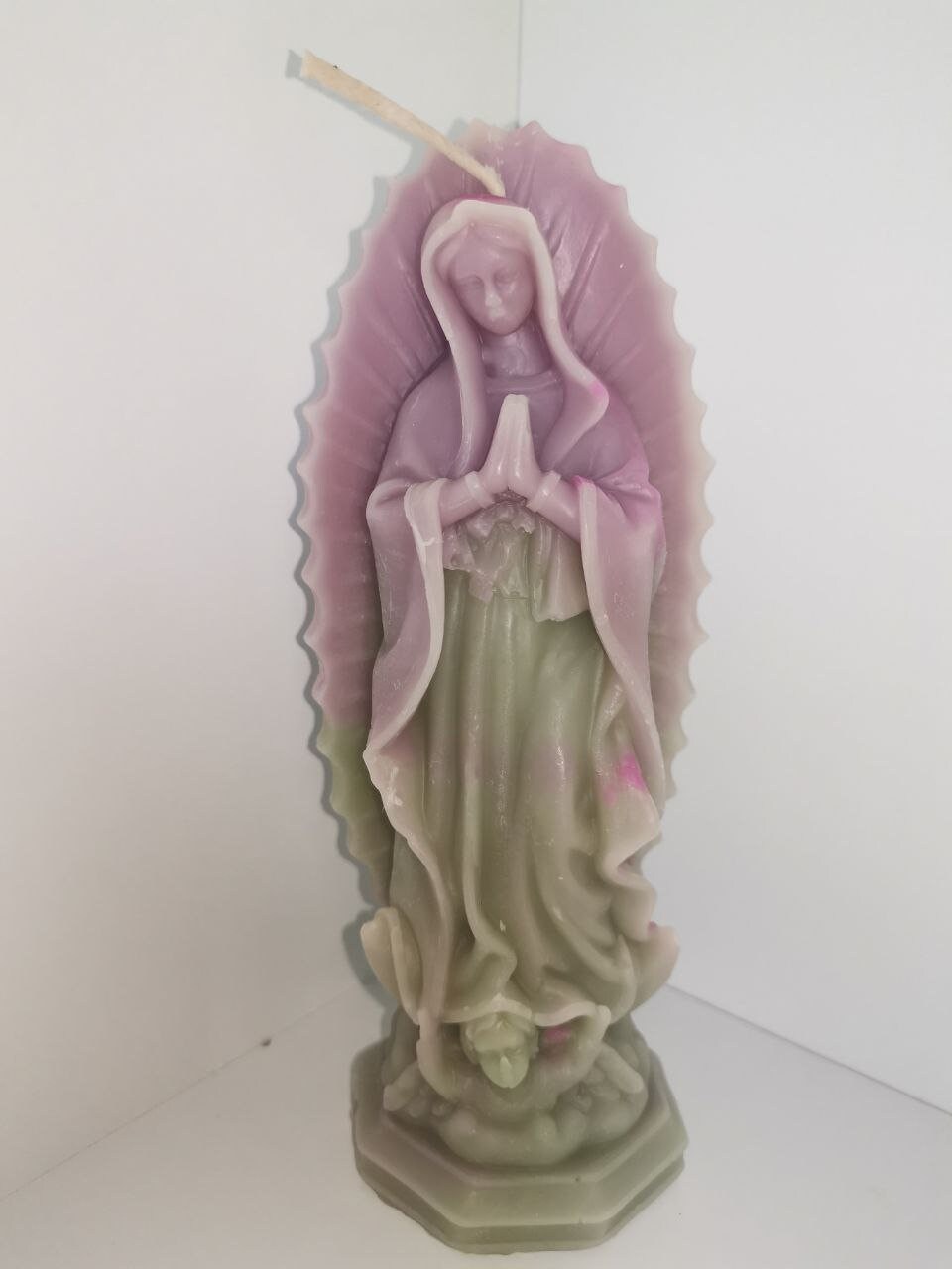 Our Lady of Guadalupe Candle / Virgin Mary Candle - Etsy