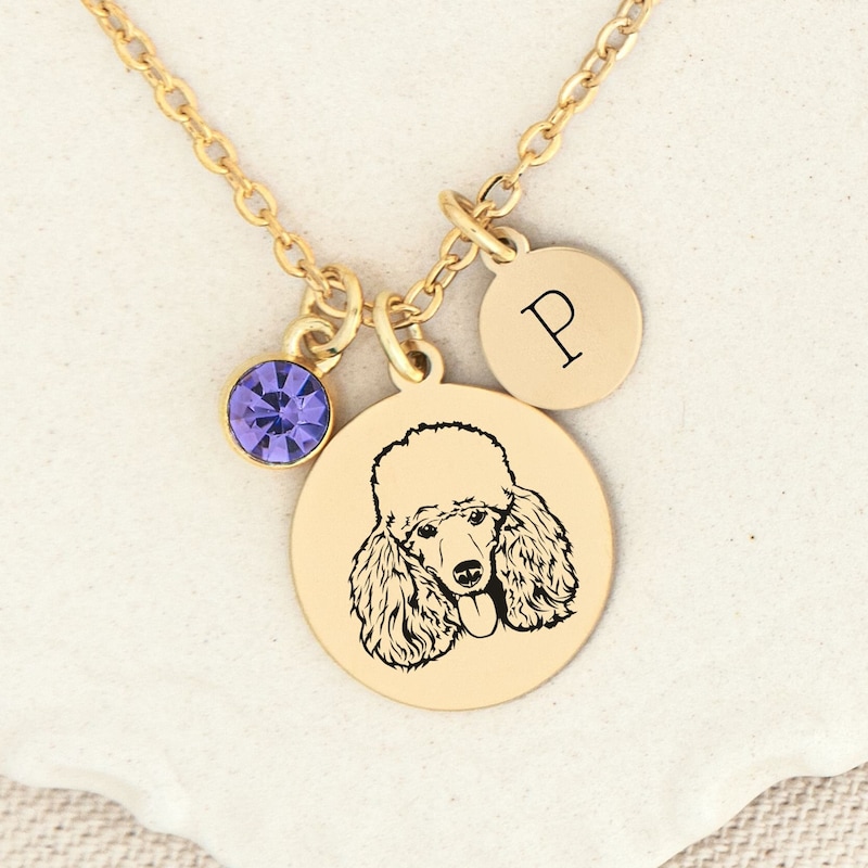 Poodle Necklace - Etsy