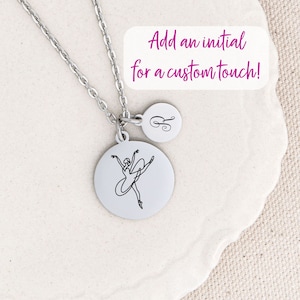 Dancer Necklace, Dance Recital Gift, Personalized Dance Team Gift, Gift ...