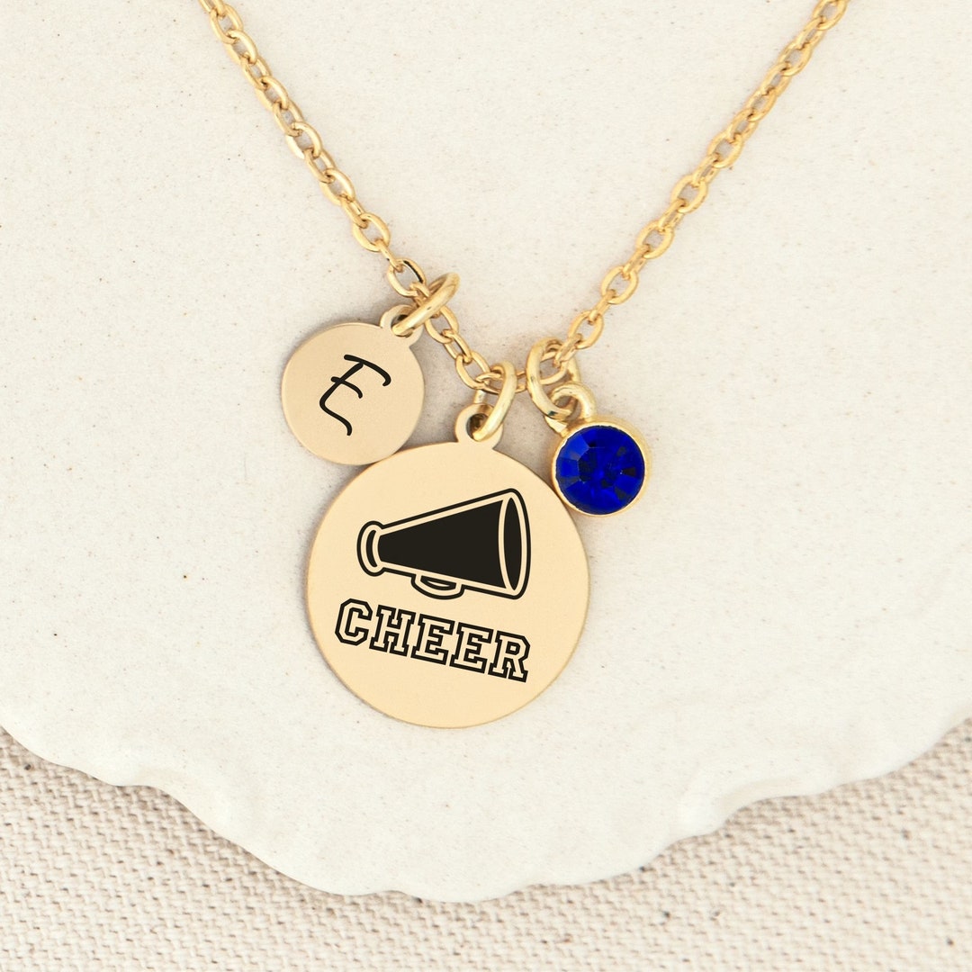 Cheer Gifts, Cheerleader Necklace, Cheer Team Jewelry, Cheer Necklace ...