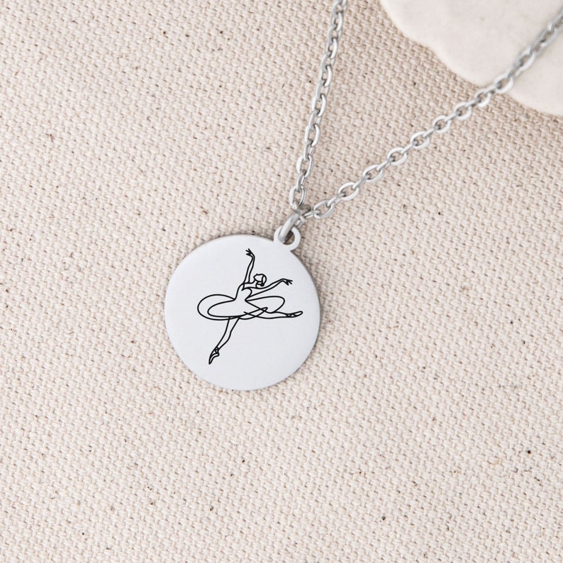 Dancer Necklace, Dance Recital Gift, Personalized Dance Team Gift, Gift ...
