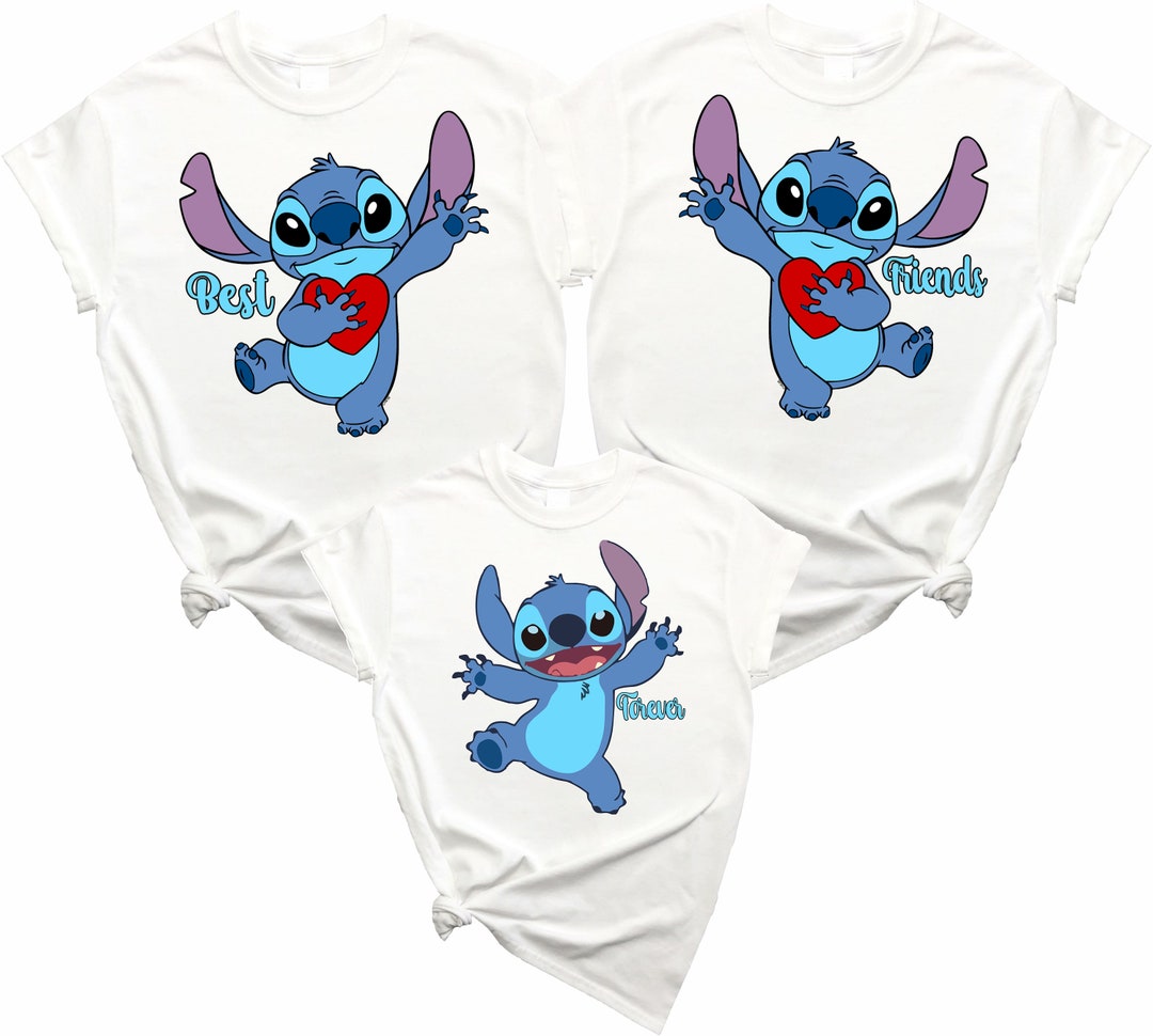Best Friends Forever Sisters Brothers Family Shirt Lilo - Etsy