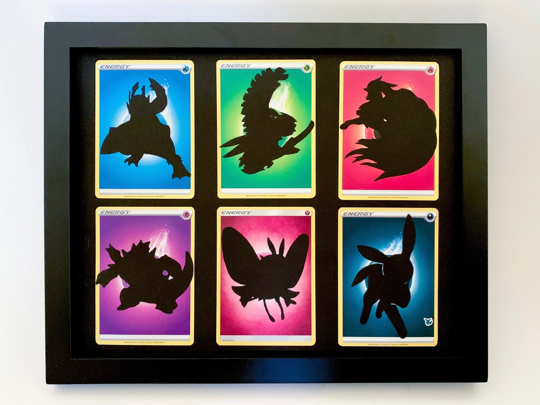 Custom Pokémon Team Silhouette - Customizable -pokemon Art -pokemon ...
