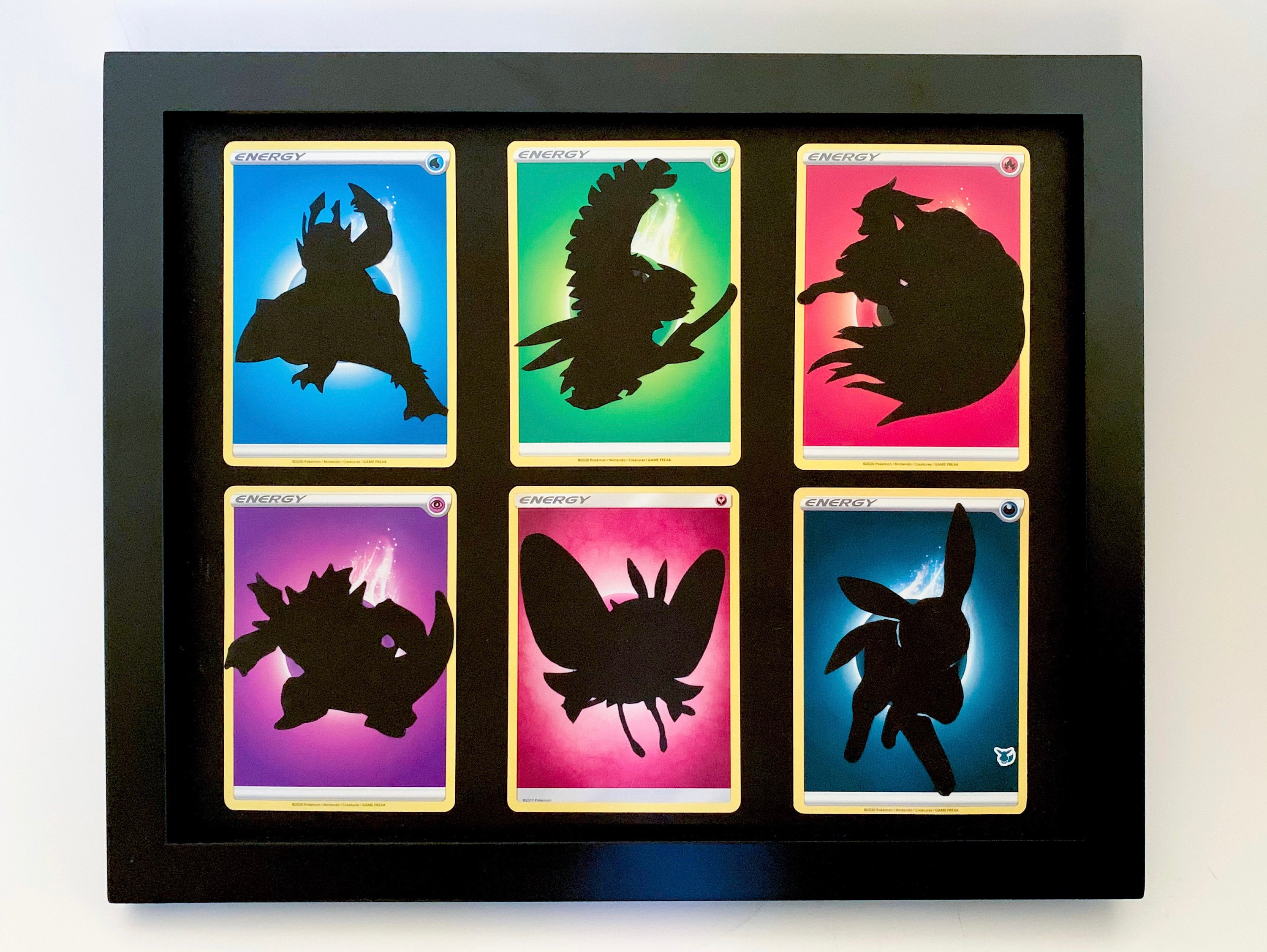 Custom Pokémon Team Silhouette - Customizable -pokemon Art -pokemon ...