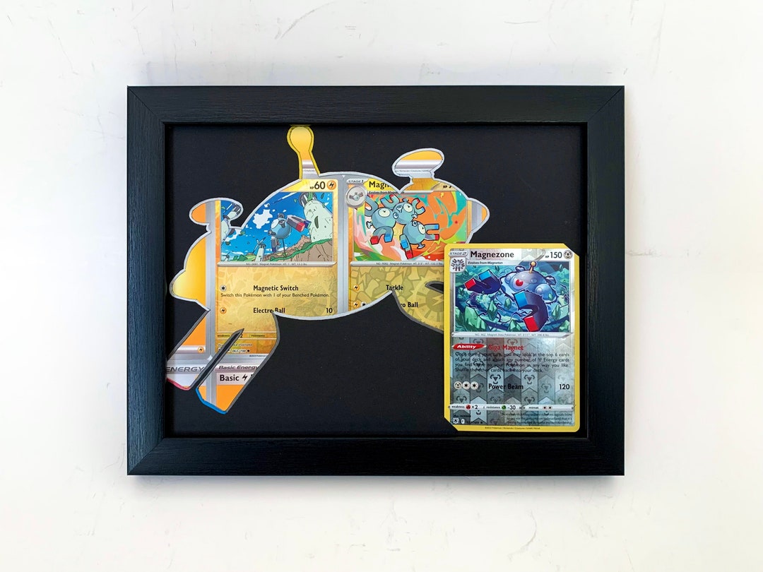 Magnezone Pokémon Card Frame - Magnezone Art - Magnezone Silhouette ...