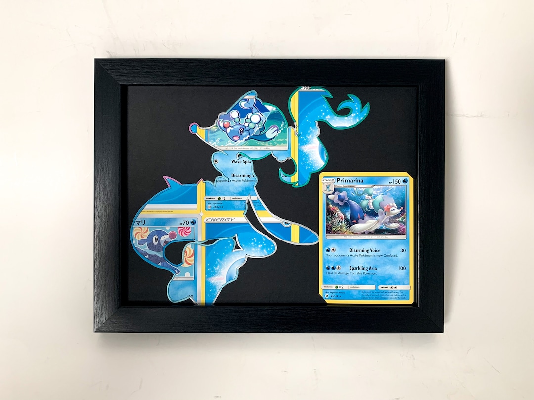 Primarina Pokémon Card Frame Primarina Art Primarina Frame - Etsy