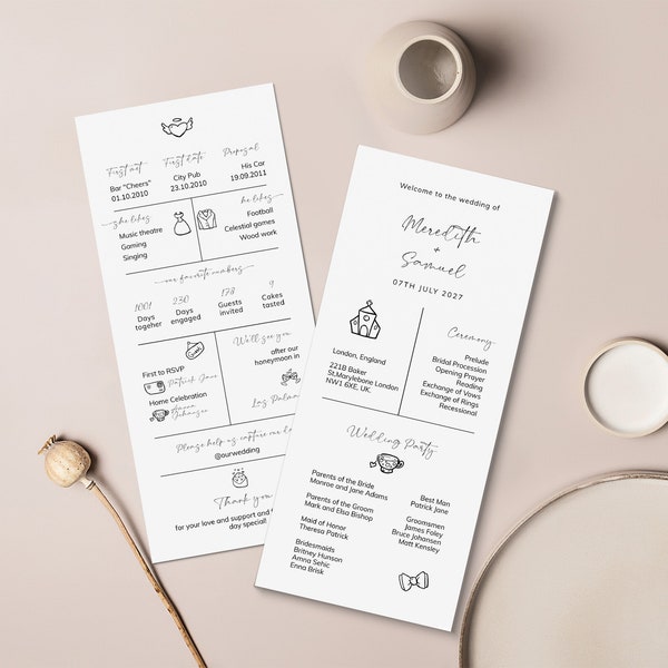 Wedding Infographic - Etsy