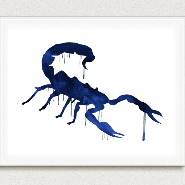 Scorpion Art - Etsy