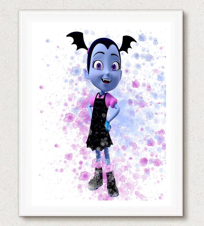 Vampirina Print, Vampirina Decor, Vampirina Poster, Vampirina Art ...