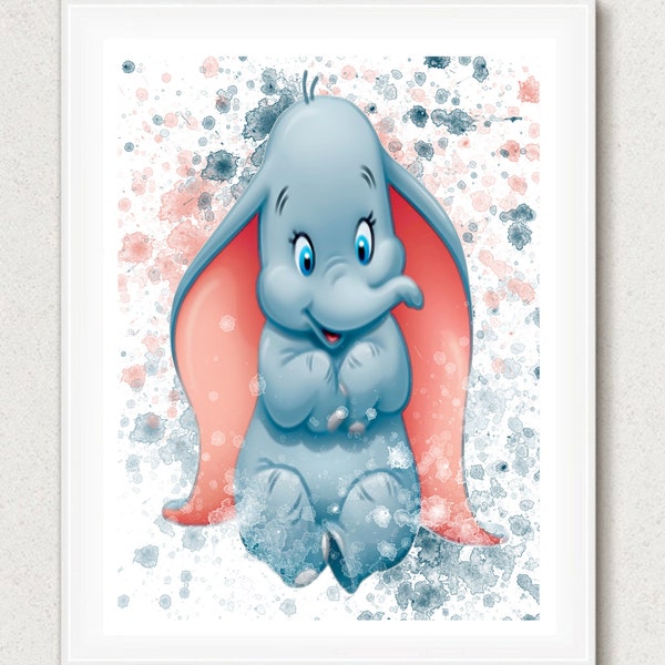 Dumbo Nursery Print - Etsy