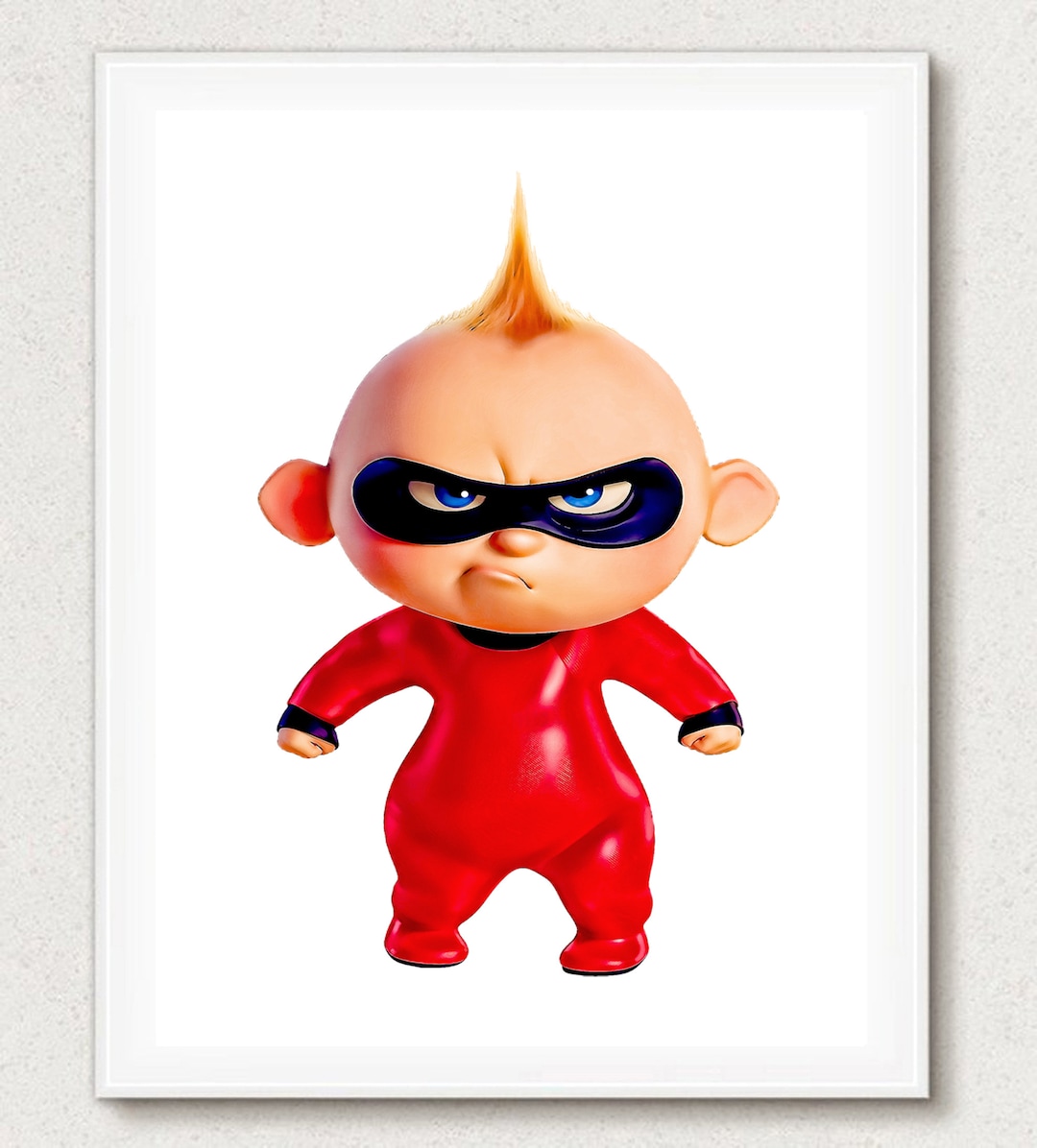 Jack Jack Print, the Incredibles Art, Jack Jack Decor, Kids Room Decor ...