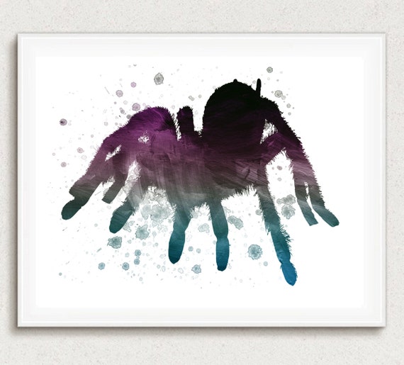 Spider Print Spider Decor Spider Poster Spider Art Spider - Etsy