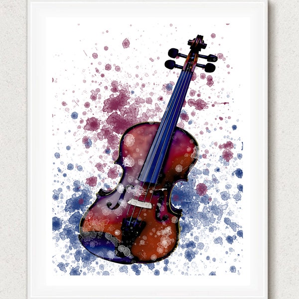 Violin Poster - Etsy