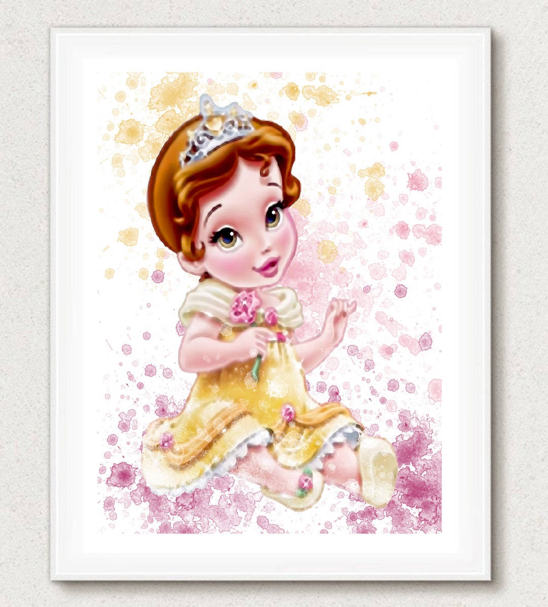 Belle Print, Princess Belle, Belle Decor, Belle Poster, Belle Art ...